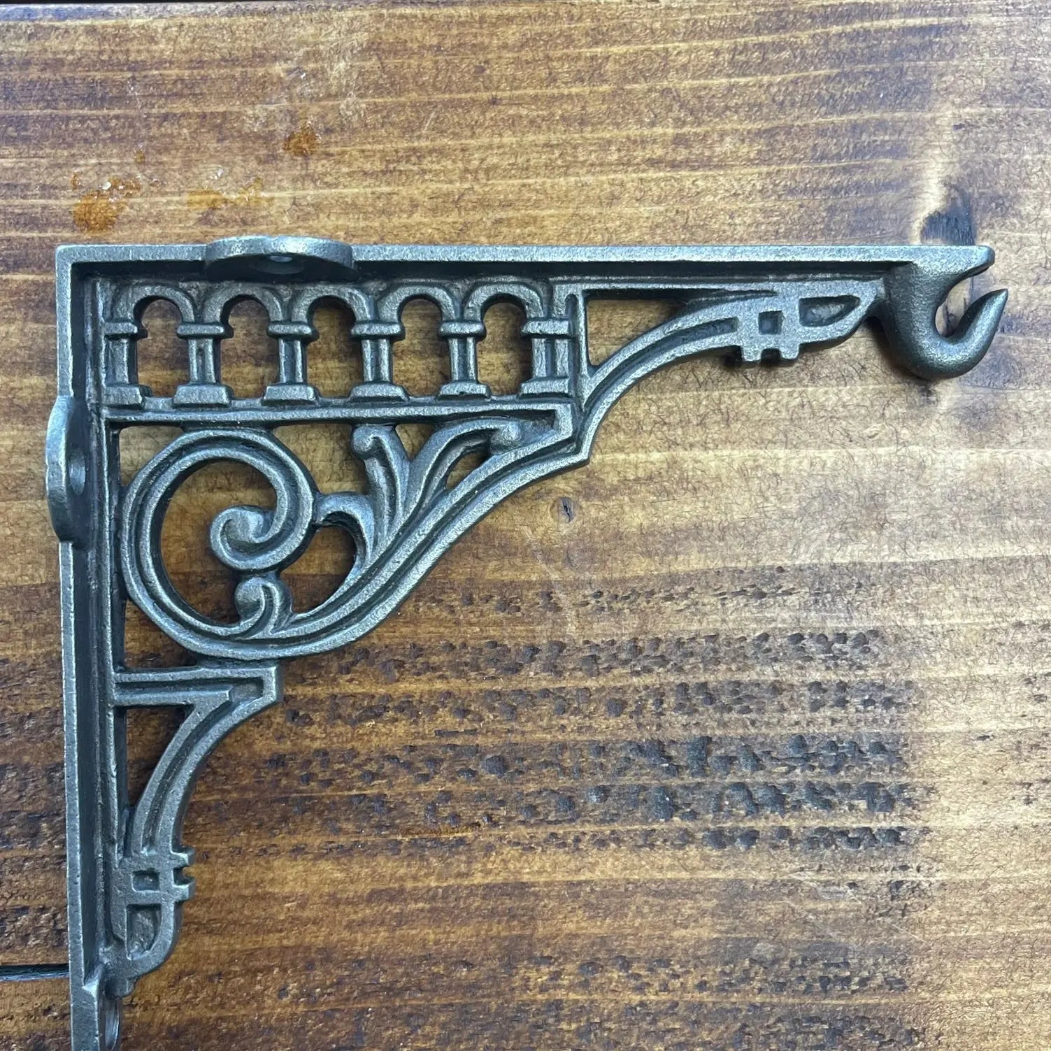 Cast Iron Roman Hook Shelf Brackets – Urban Reclamation