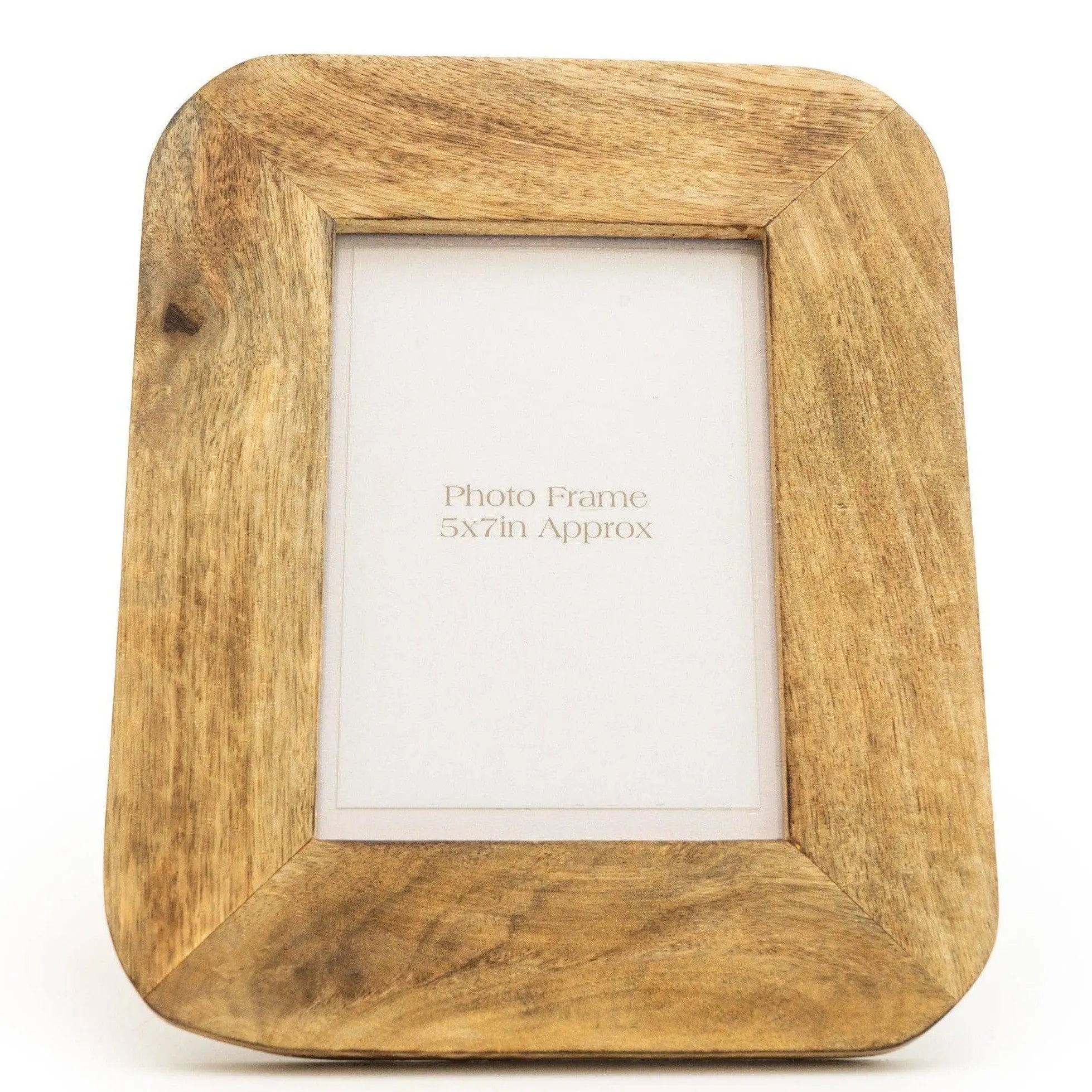 Mango Wood Natural Photo Frame | 5x7" – Urban Reclamation