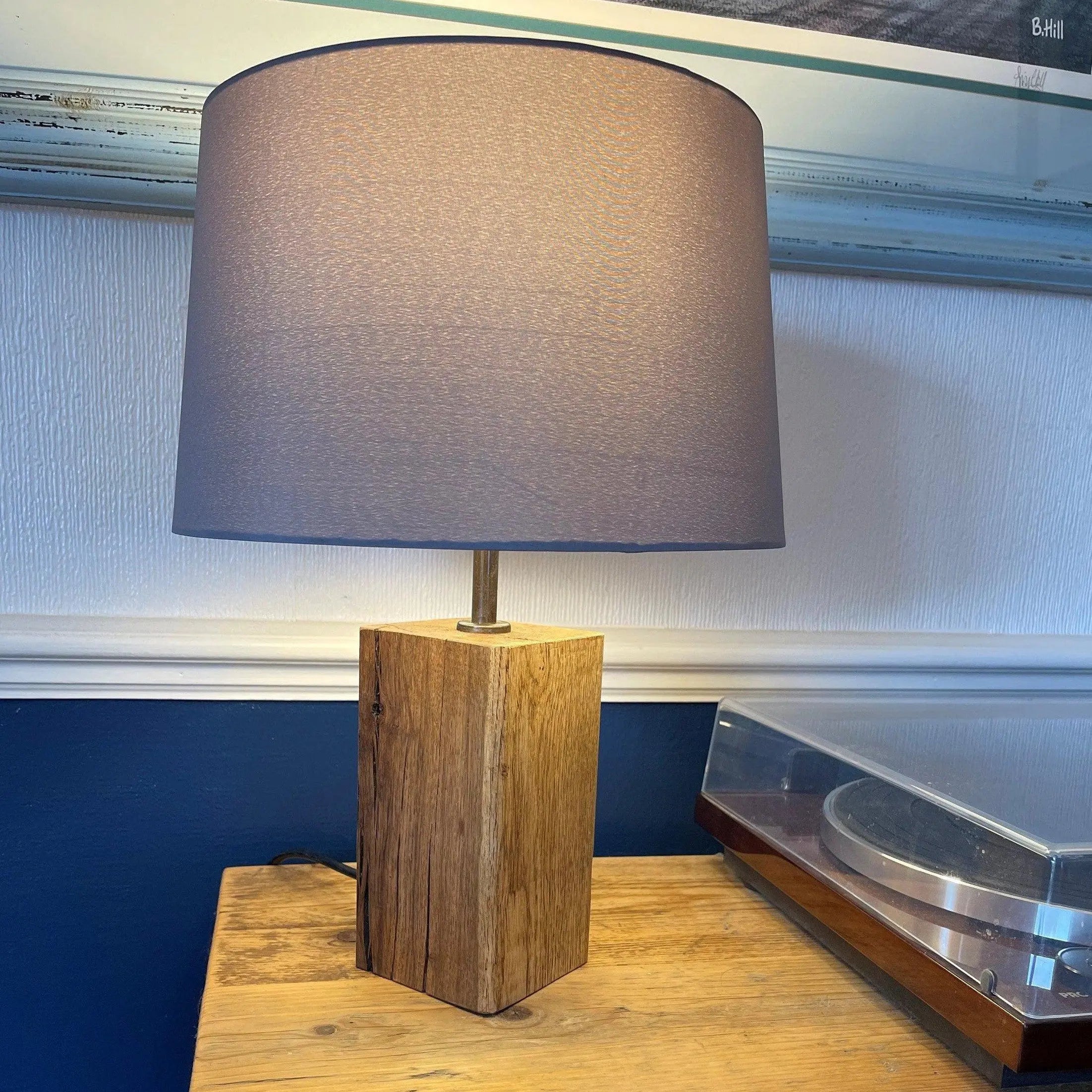 Solid Oak Farmhouse Style Table Lamp – Urban Reclamation